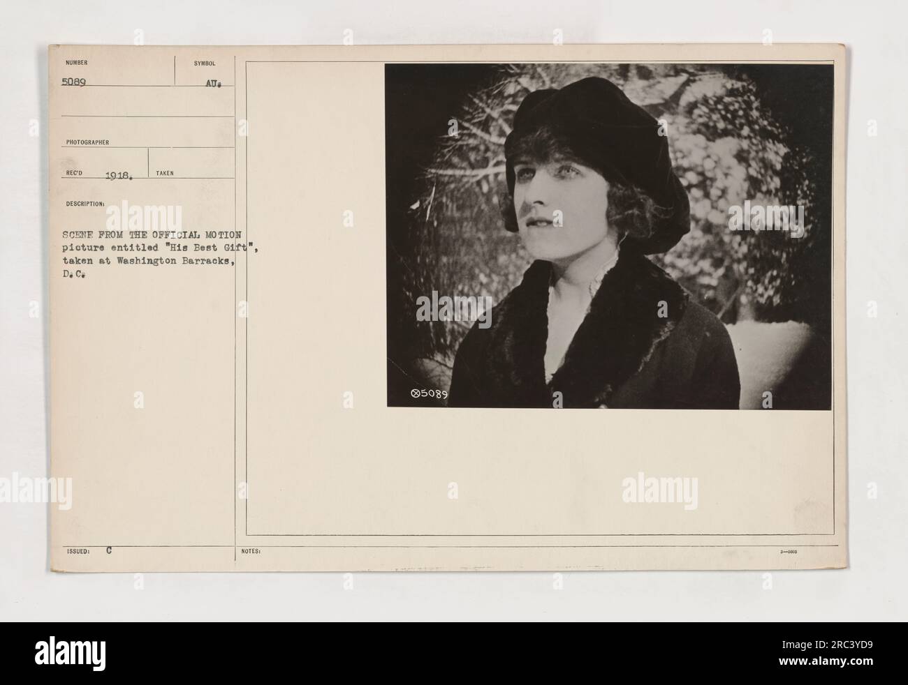 American soldier inspecting military equipment at Washington Barracks ...