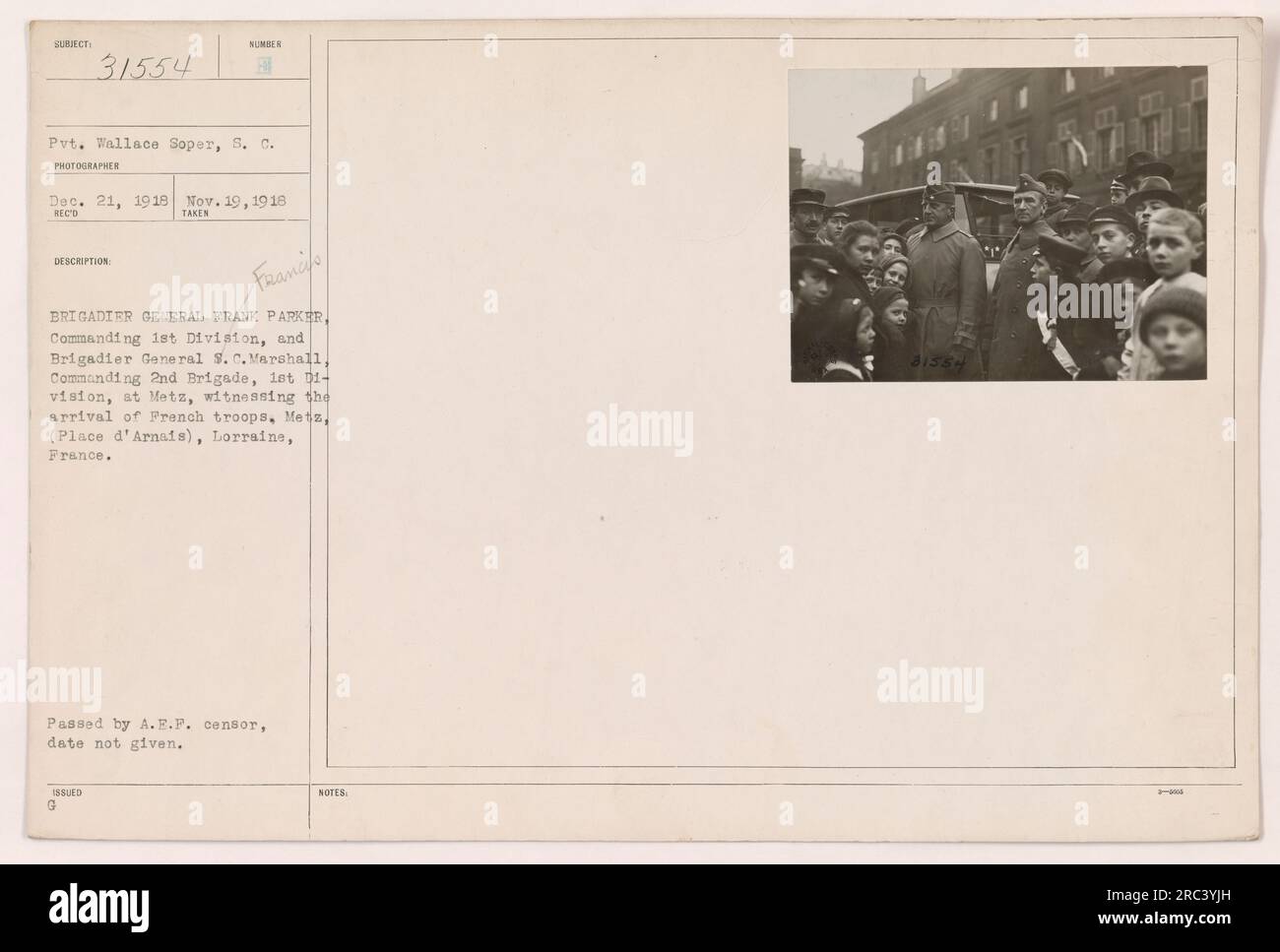 Pvt wallace soper hi-res stock photography and images - Alamy