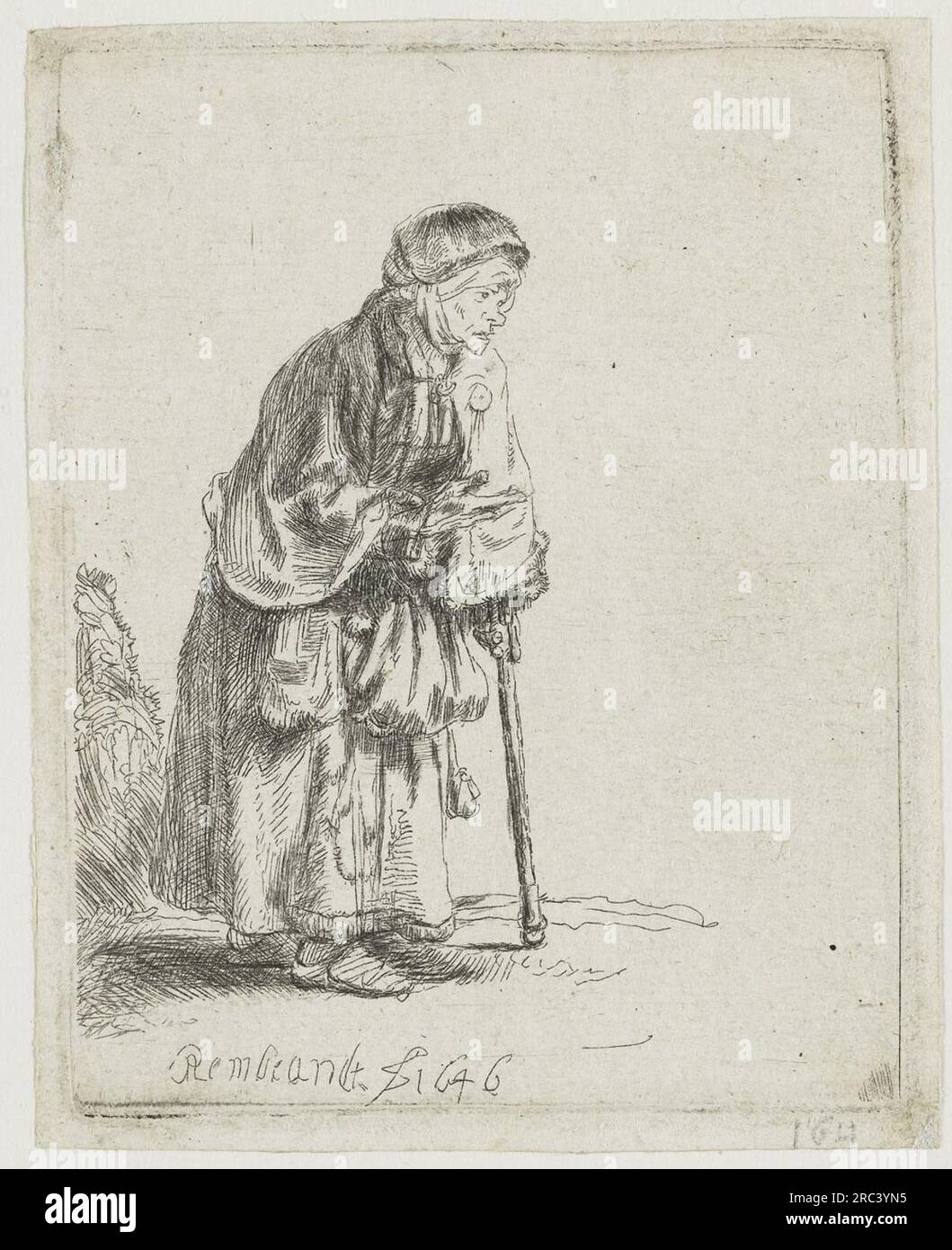 Beggar woman 17th century hi-res stock photography and images - Alamy