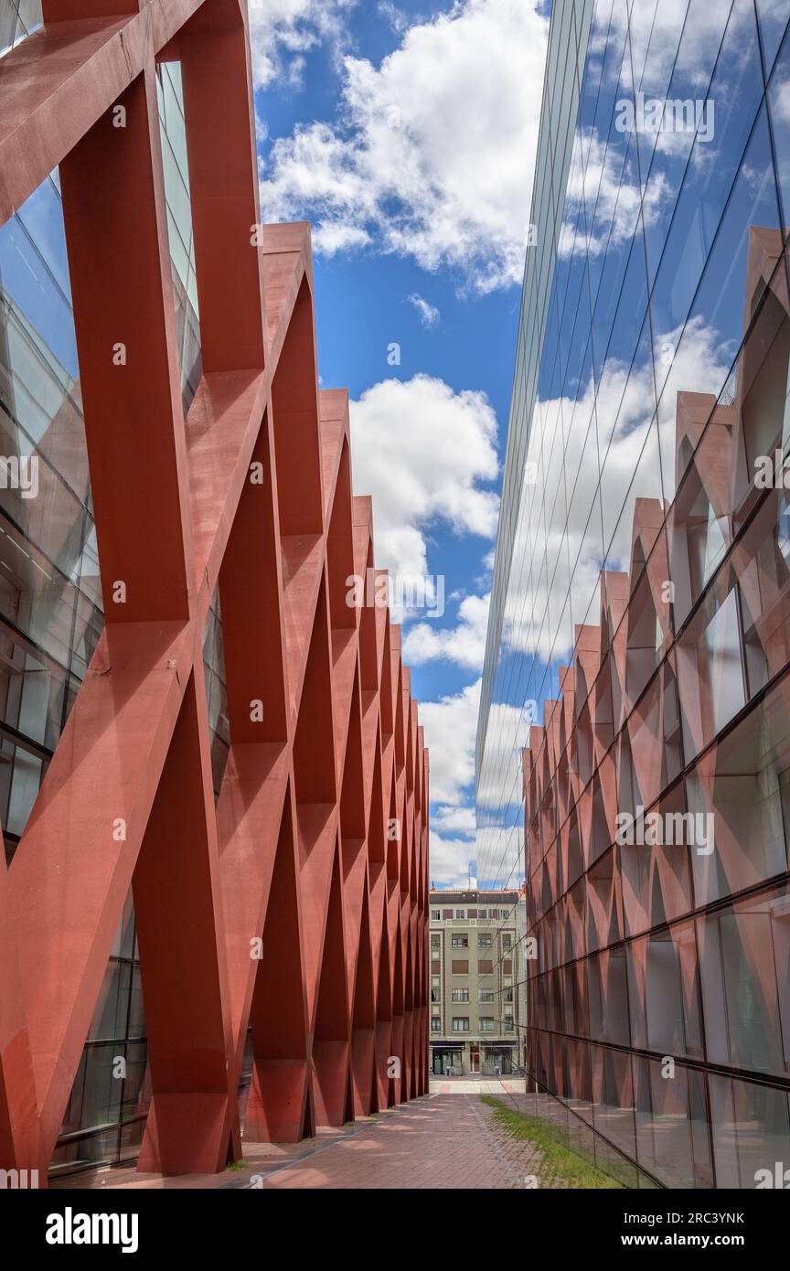Burgos, Spain - July 01, 2023: Human evolution museum shows some of the ...
