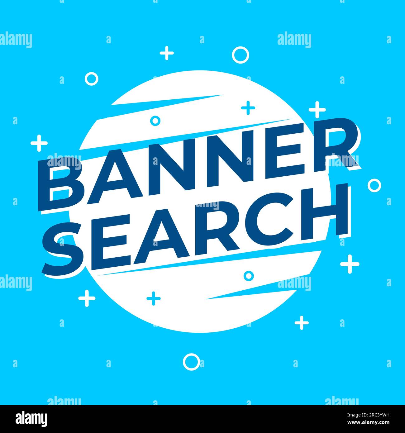 Banner search digital marketing banner template design vector Stock ...