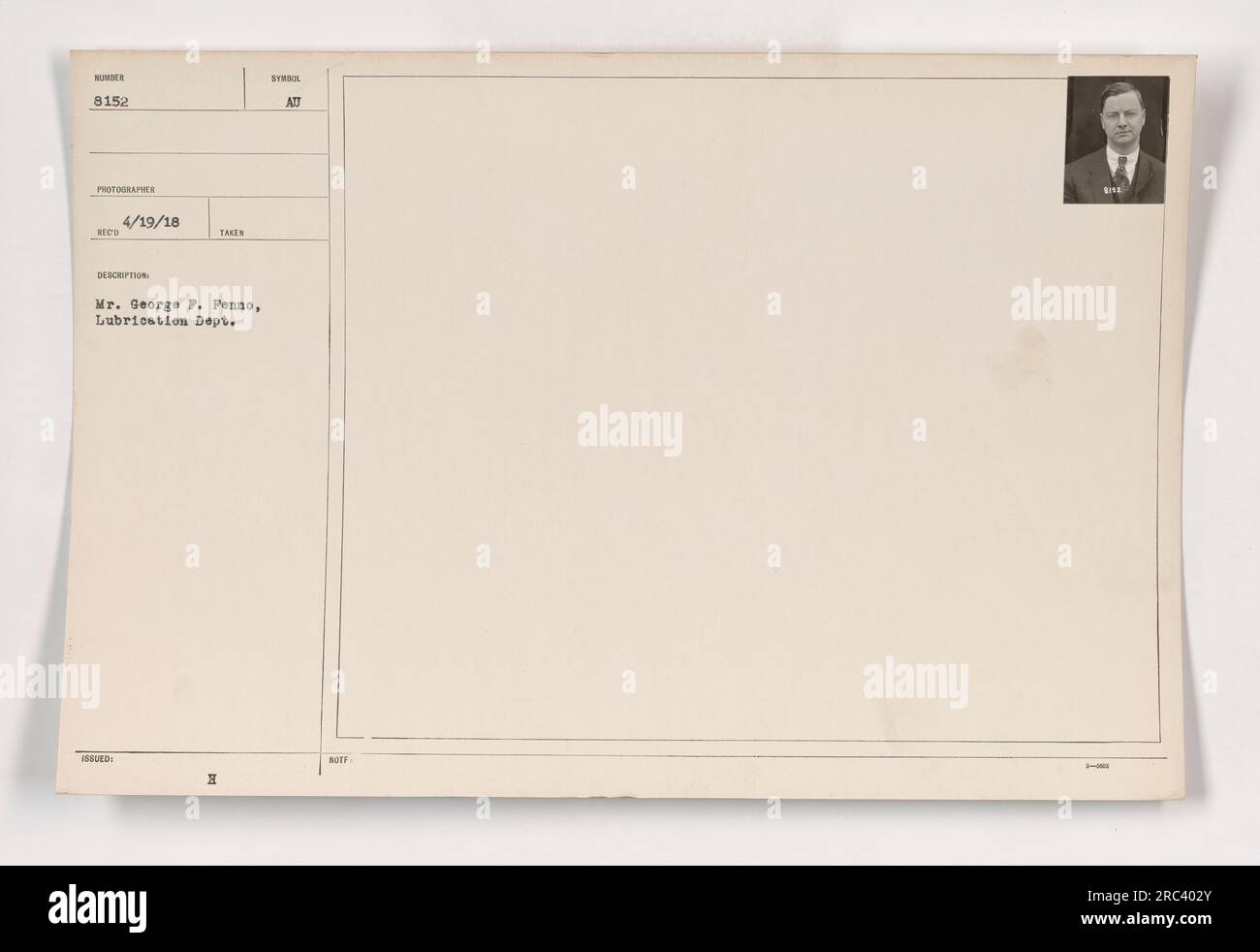 Lubrication dept hi-res stock photography and images - Alamy