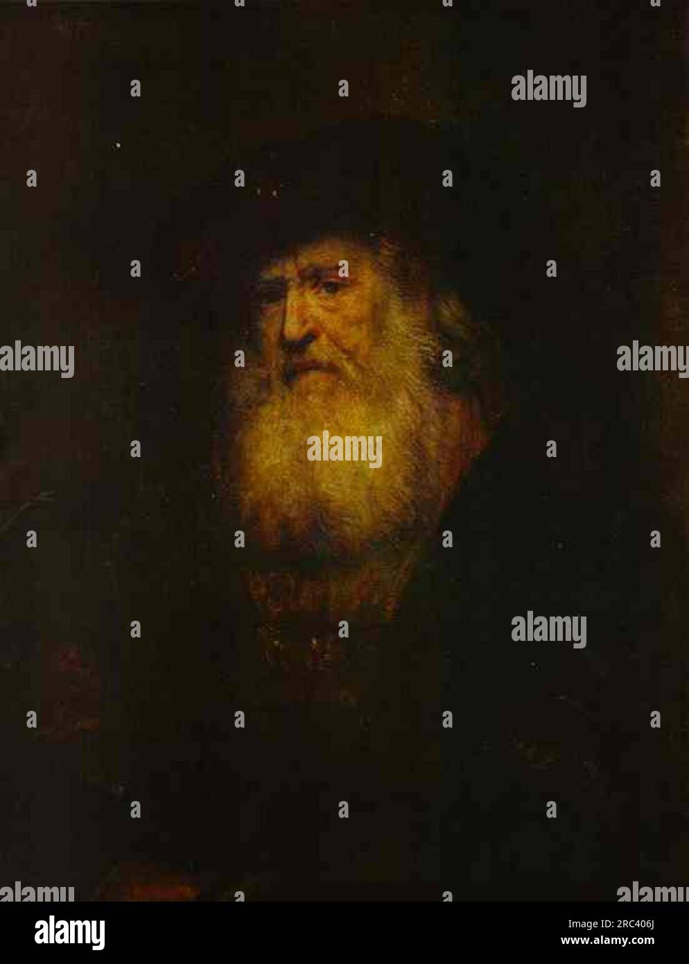 Rembrandt portrait bearded old man hi-res stock photography and images ...