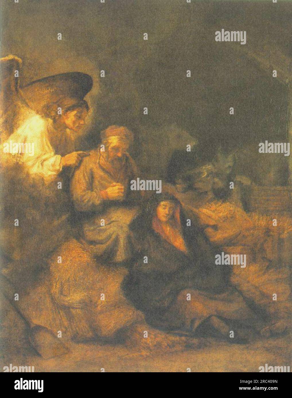 The dream of st joseph oil hi-res stock photography and images - Alamy