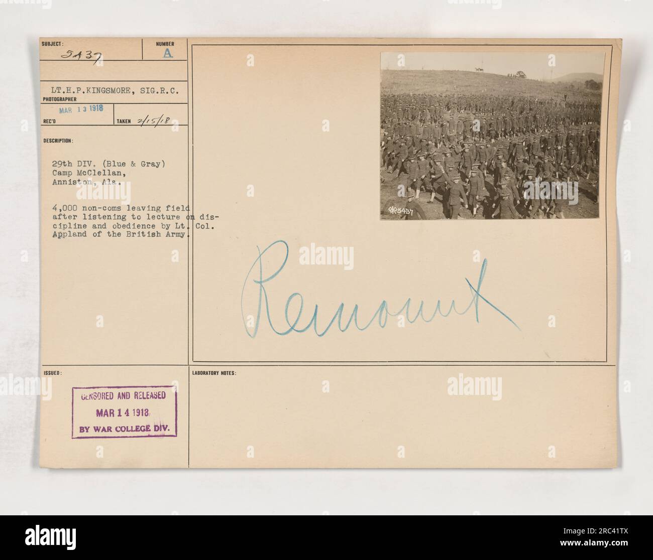 Military discipline lecture hi-res stock photography and images - Alamy