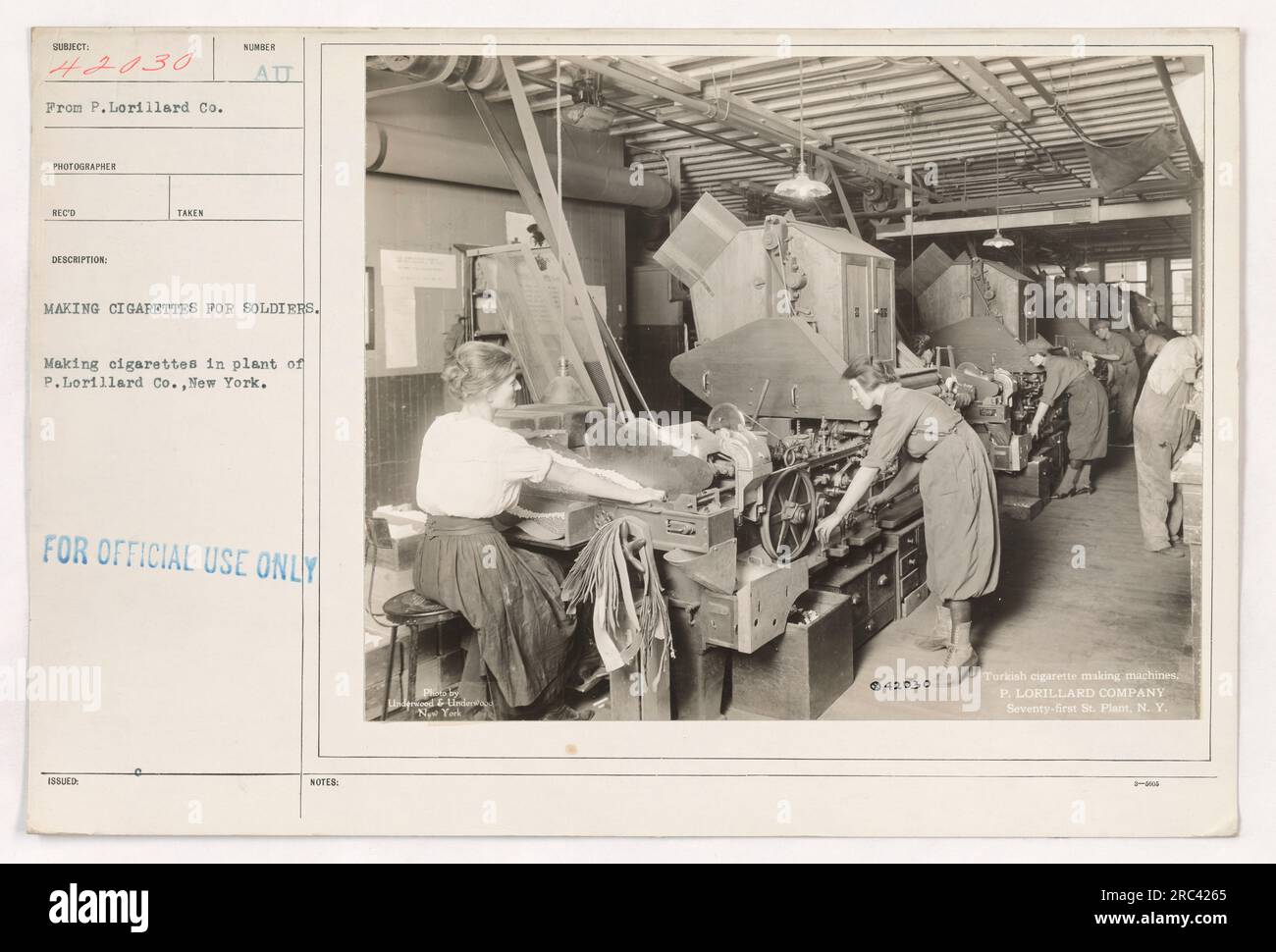 Cigarette production process hi-res stock photography and images - Alamy