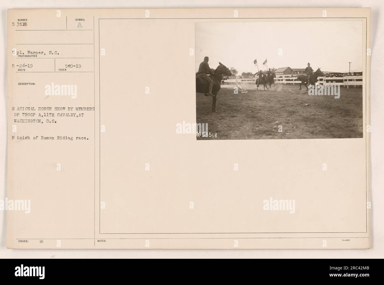 Members of Troop A, 11th Cavalry showcased their skills at the National ...