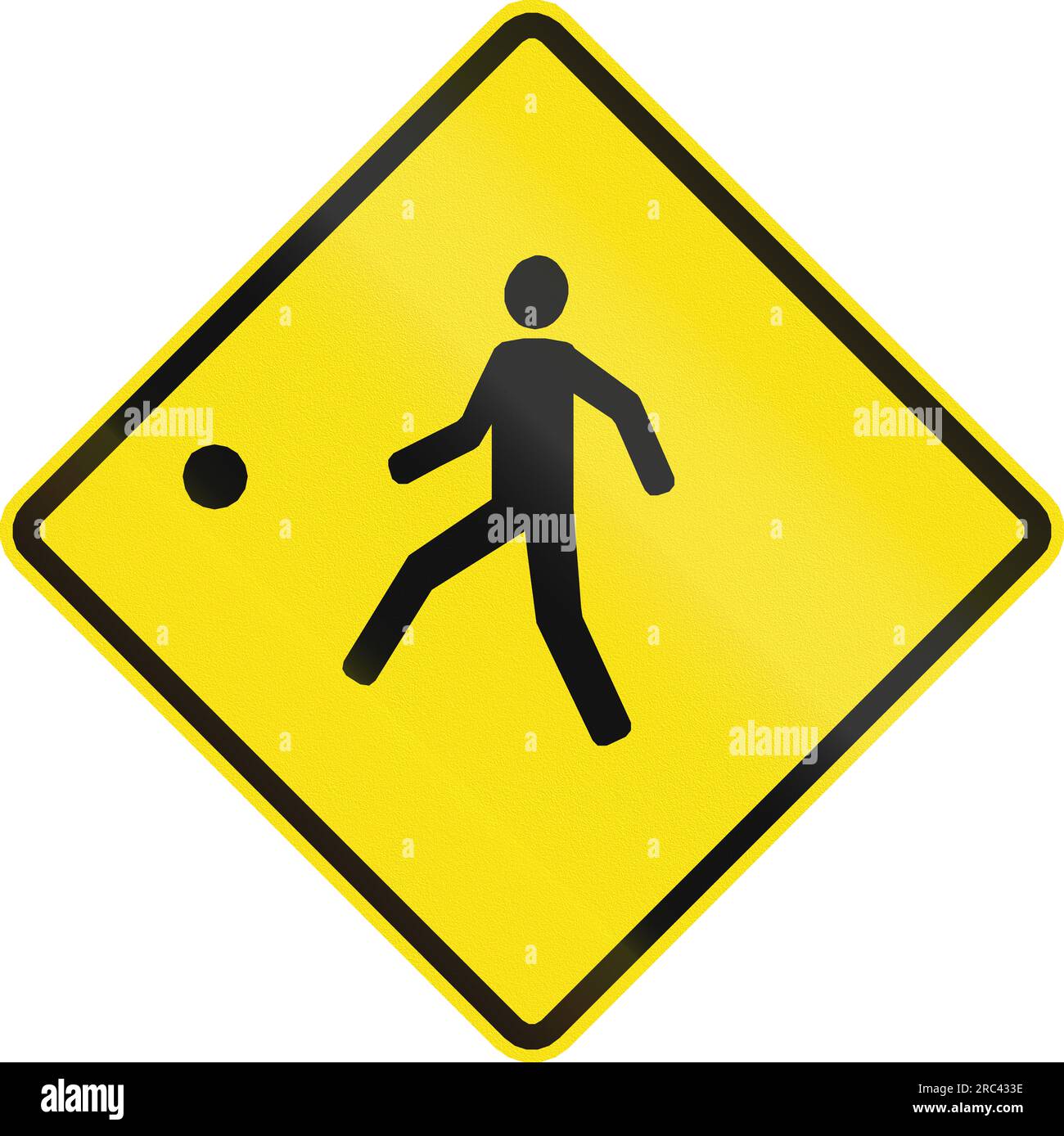 No ball playing sign on hi-res stock photography and images - Alamy