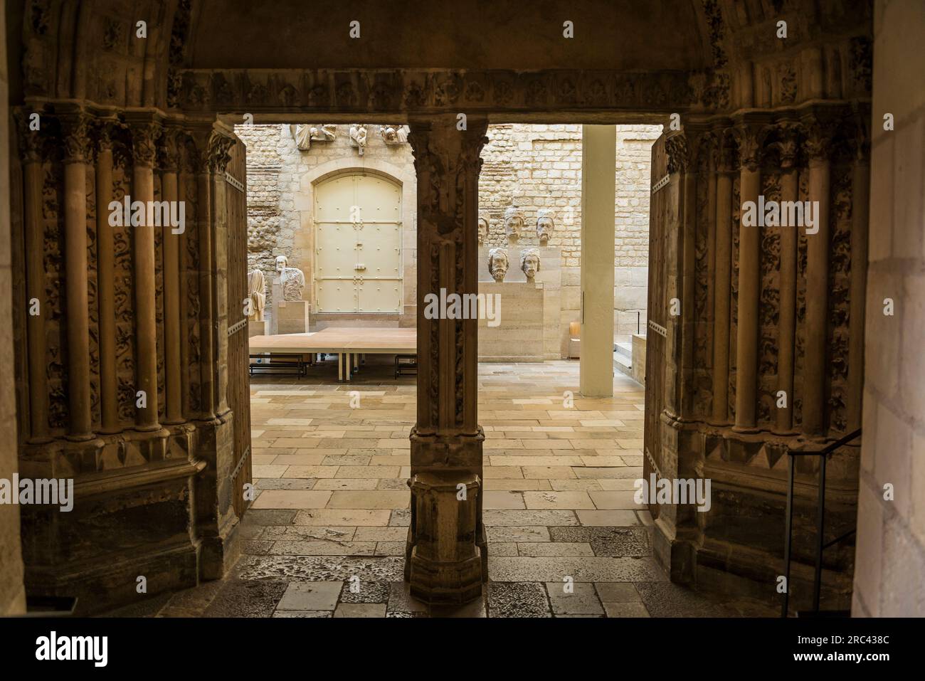 Entrance to the Roman Baths, Cluny Museum - National Museum of the ...