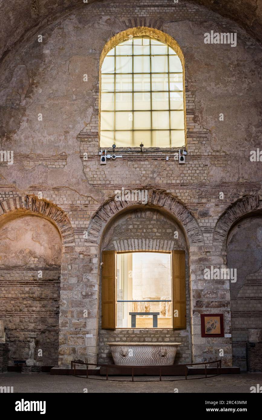 Entrance to the Roman Baths, Cluny Museum - National Museum of the ...