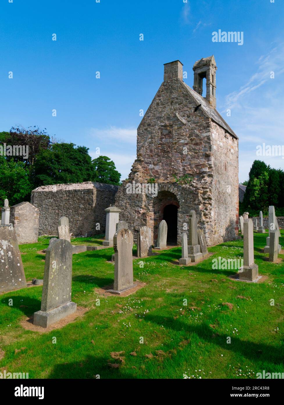 St Talogan Parish Church, Fordyce, Aberdeenshire Stock Photo - Alamy