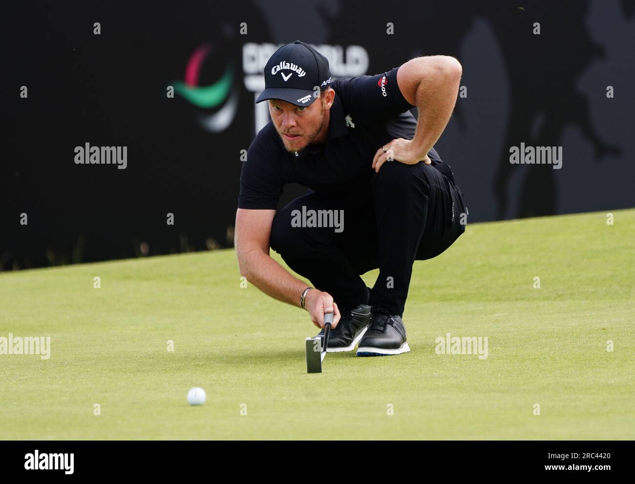 England's Danny Willett on the 17th during the Pro-Am ahead of the ...