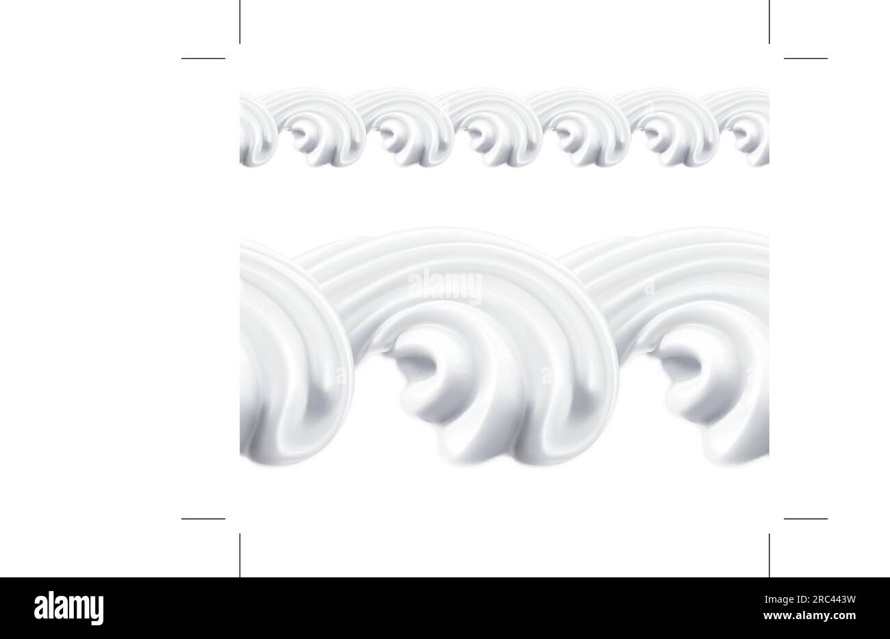 Soft icing Stock Vector Images - Alamy