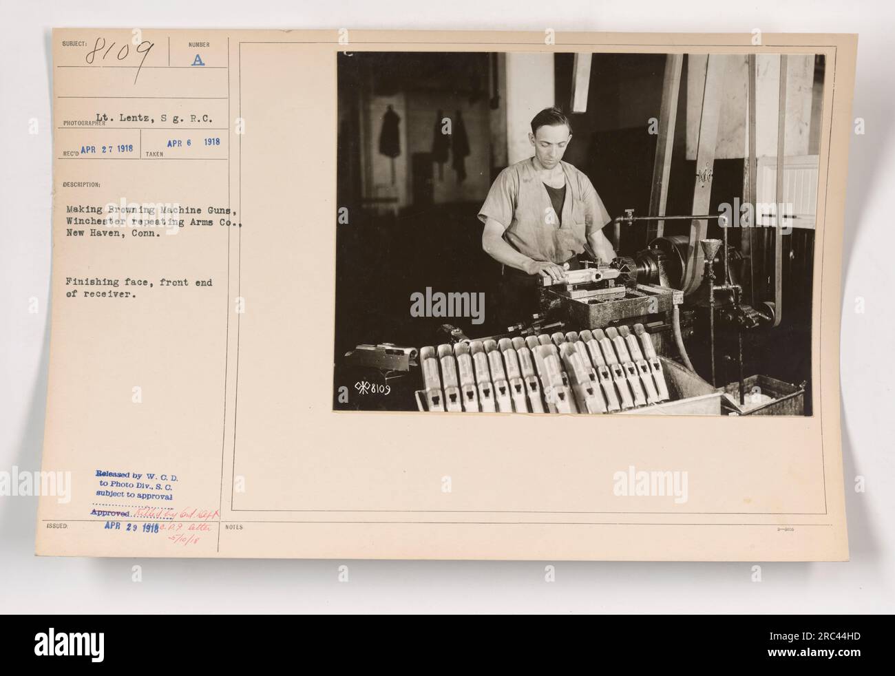 Browning machine gun manufacturing process hi-res stock photography and ...