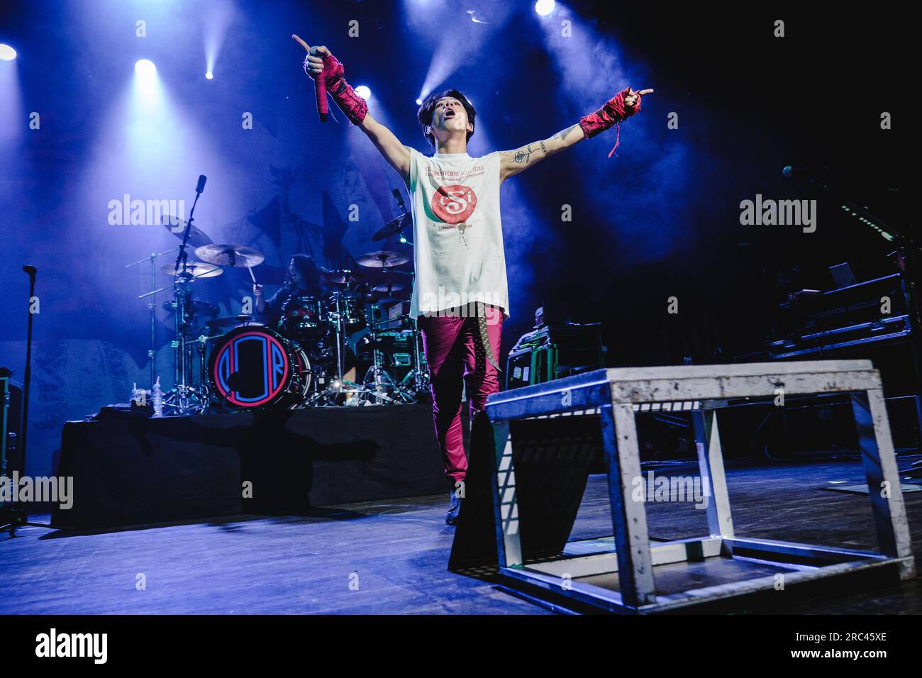 Zurich, Switzerland. 11th July, 2023. The Japanese rock band One Ok ...