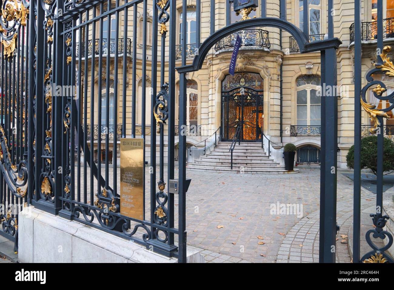 PARIS, FRANCE - DECEMBER 10, 2019: Artcurial art auction house in Paris ...