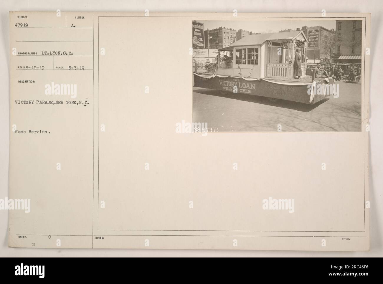 American military parade during ww1 hi-res stock photography and images ...