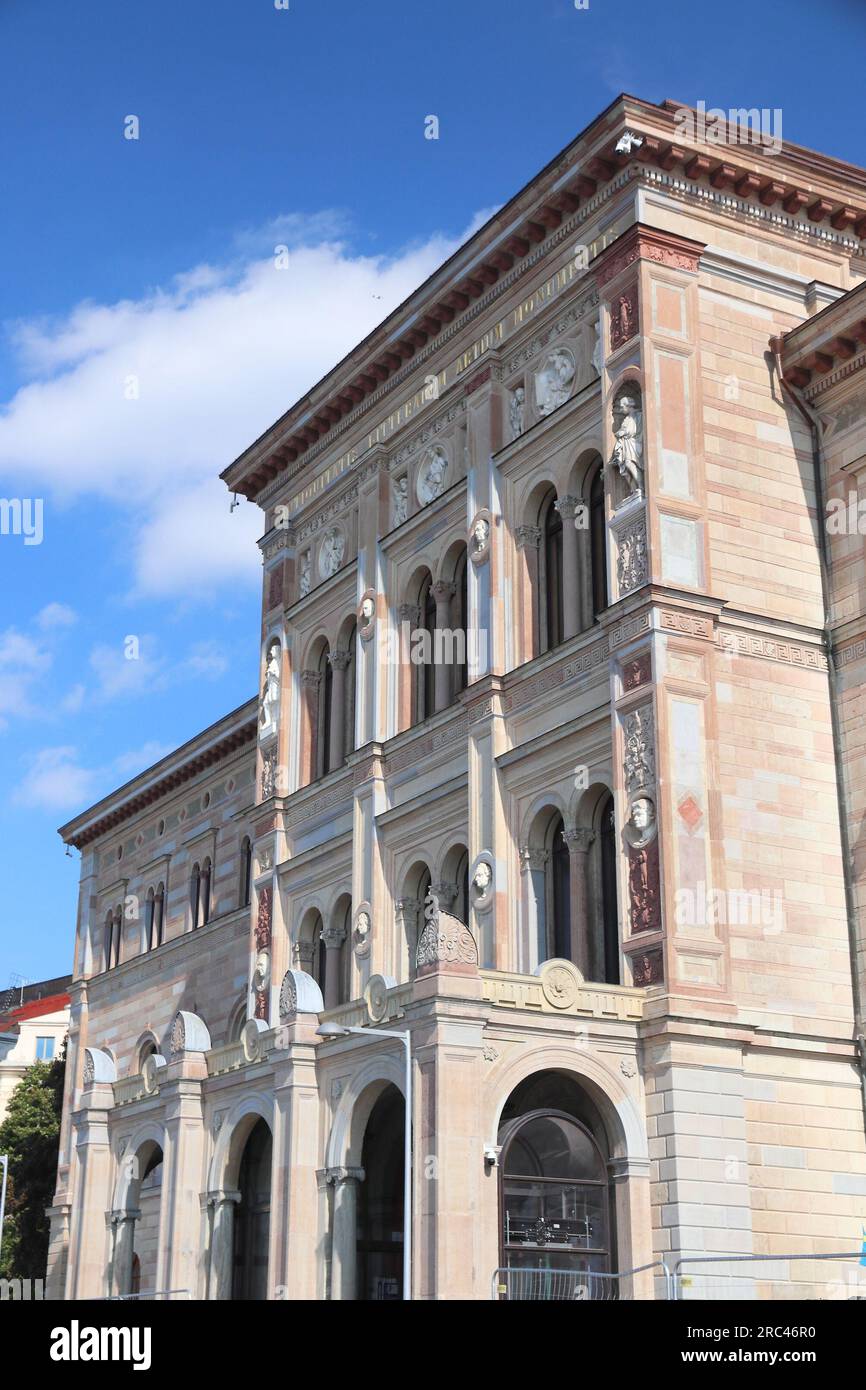 Swedish culture - National Museum building in Stockholm city, Sweden ...