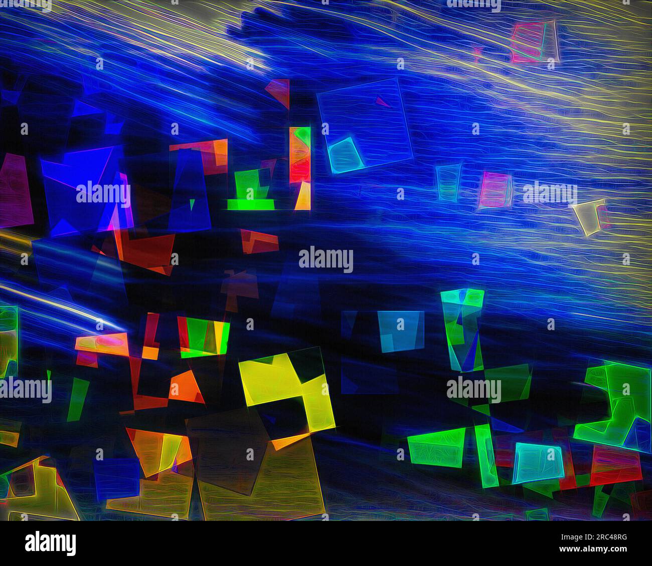 Abstract art chase on hi-res stock photography and images - Alamy