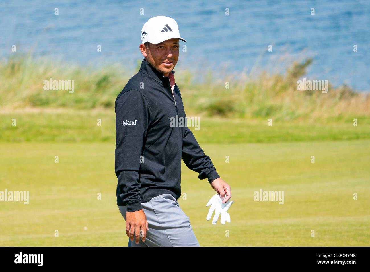 Xander schauffele scottish open hi-res stock photography and images - Alamy