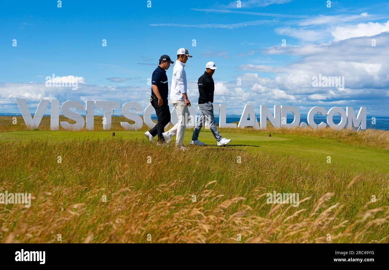 Xander schauffele scottish open hi-res stock photography and images - Alamy