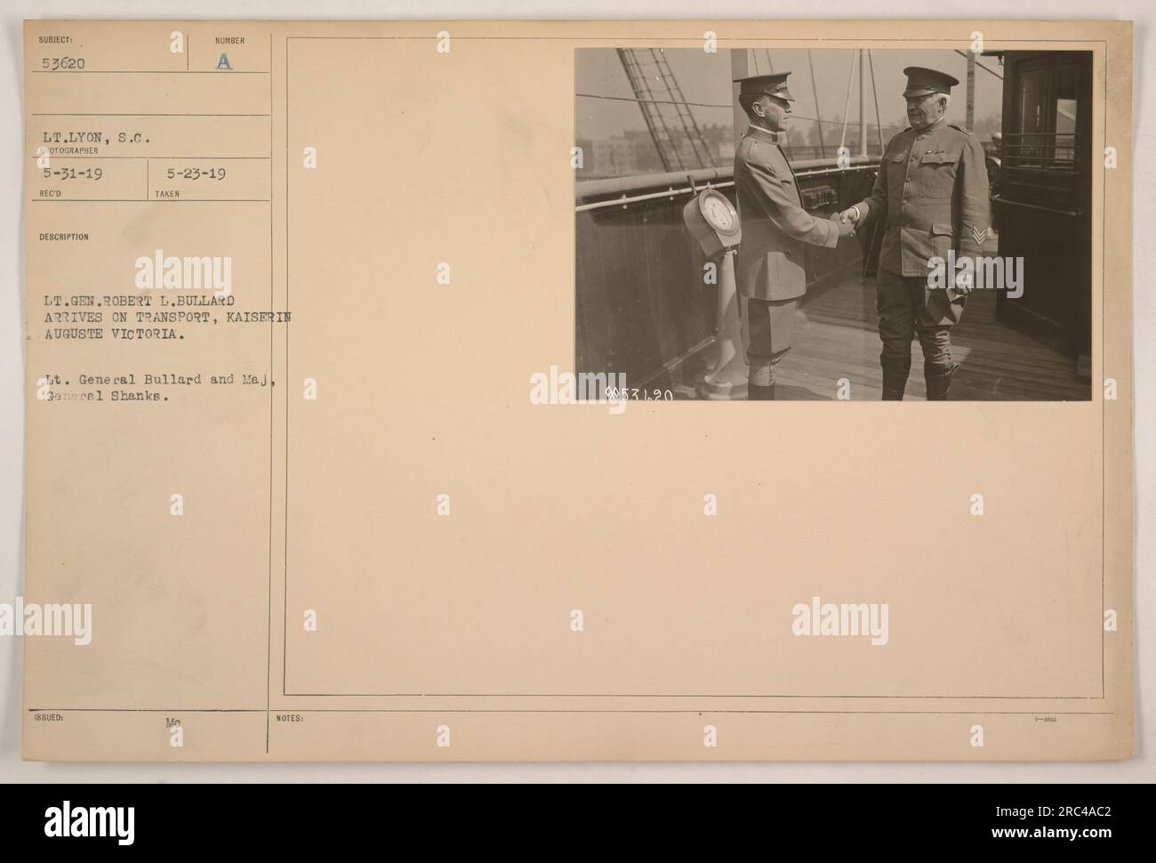 Maj gen shanks hi-res stock photography and images - Alamy