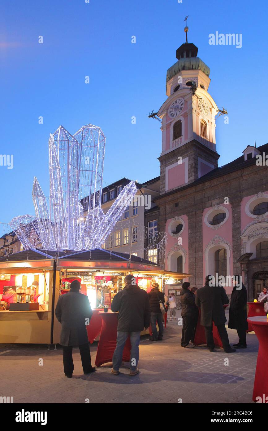 Innsbruck christmas market hi-res stock photography and images - Alamy