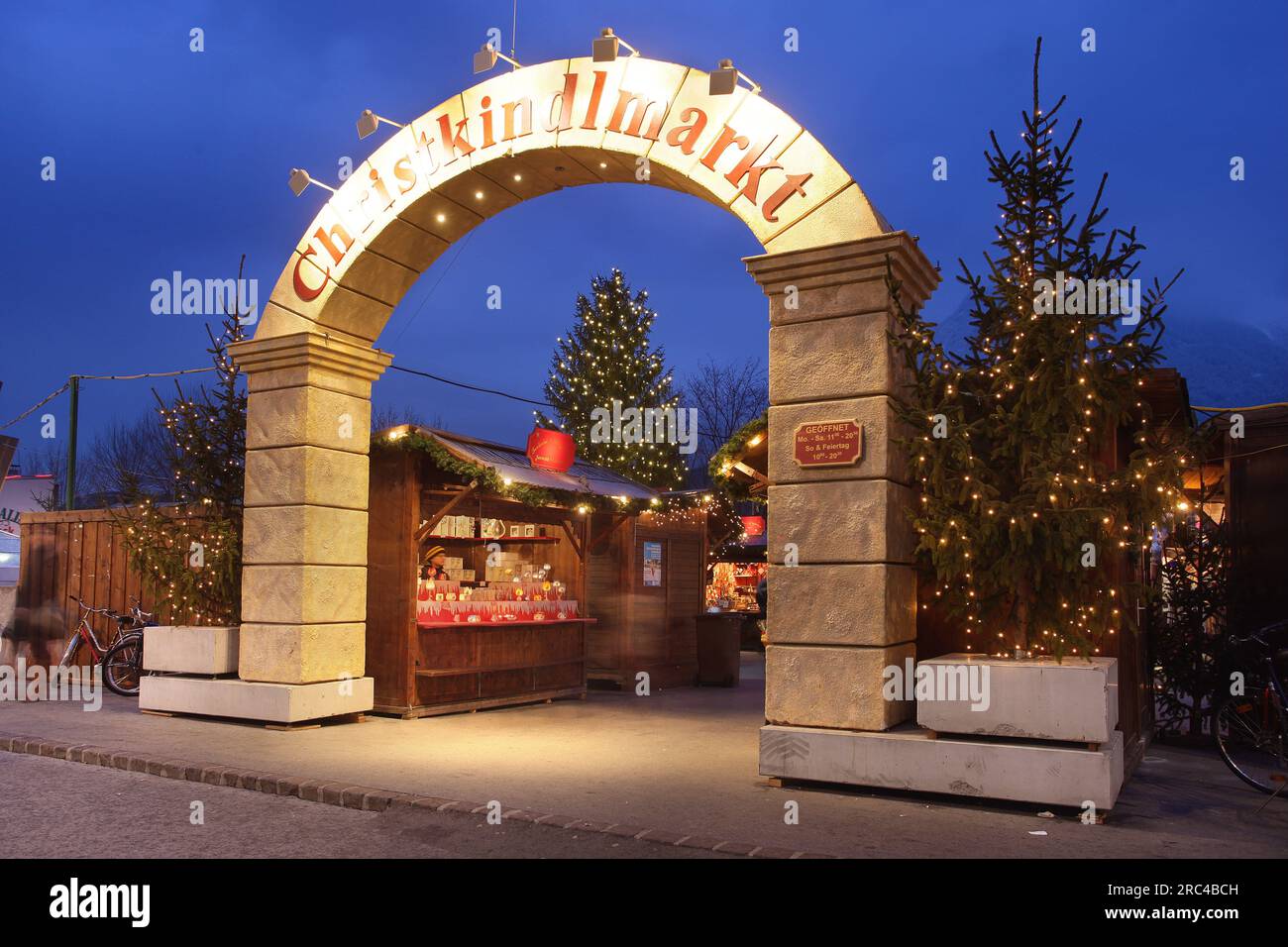 Christmas market, Innsbruck, Tirol, Austria Stock Photo - Alamy