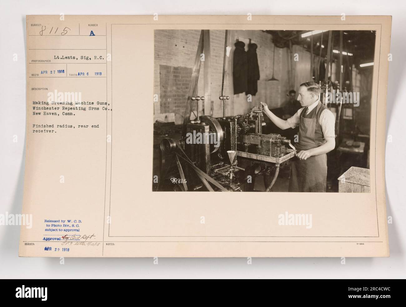 Browning machine gun manufacturing process hi-res stock photography and ...