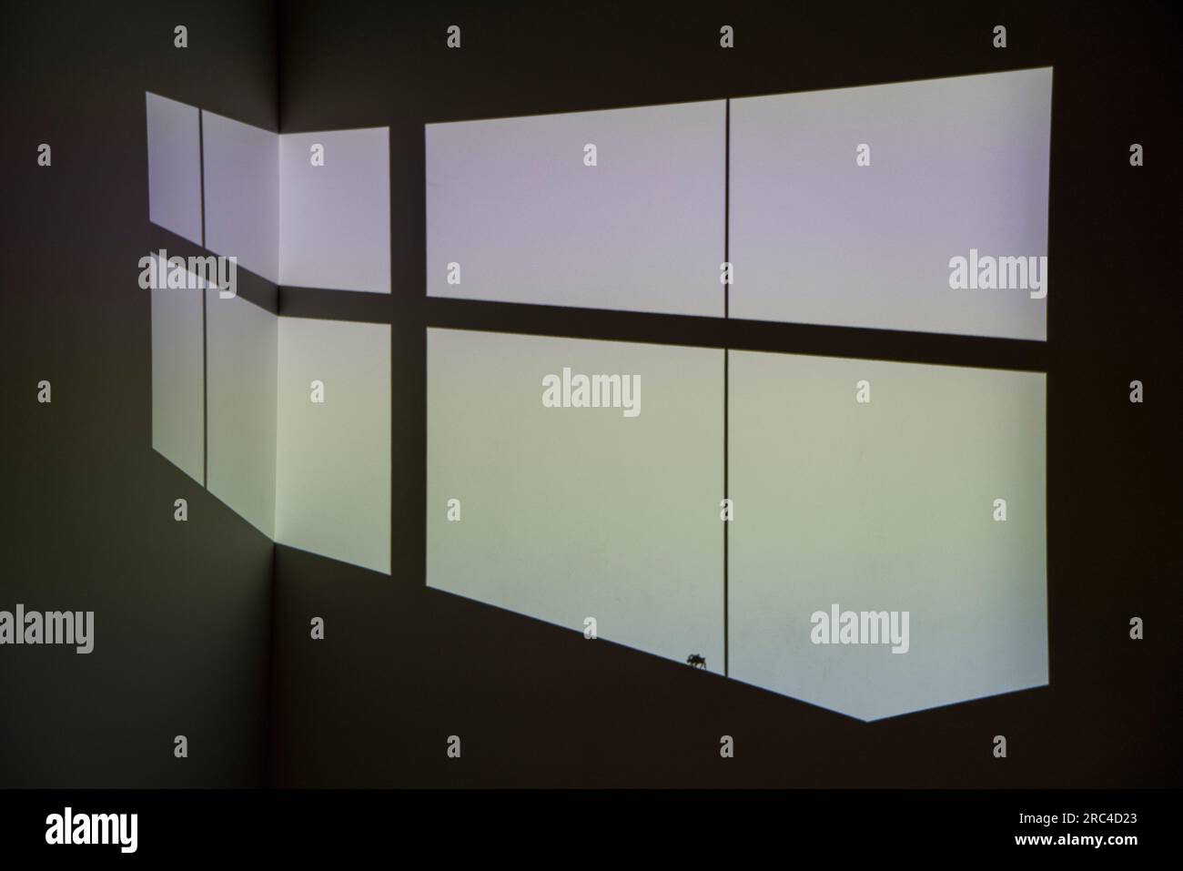 Projected image wall hi-res stock photography and images - Alamy