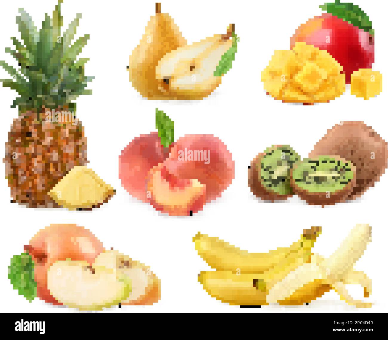 Apple mango Stock Vector Images - Alamy