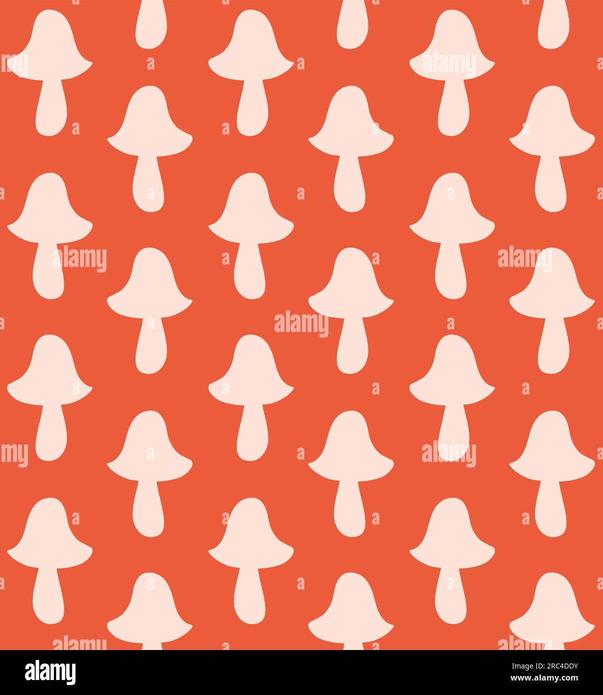 Trippy cartoon mushroom pattern Stock Vector Images - Alamy