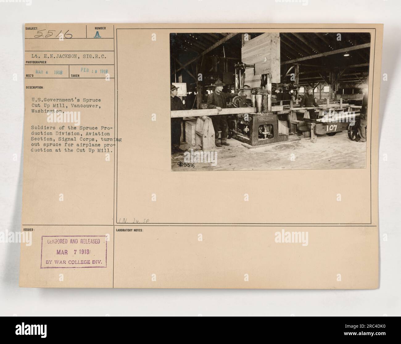Wartime lumber production hi-res stock photography and images - Alamy