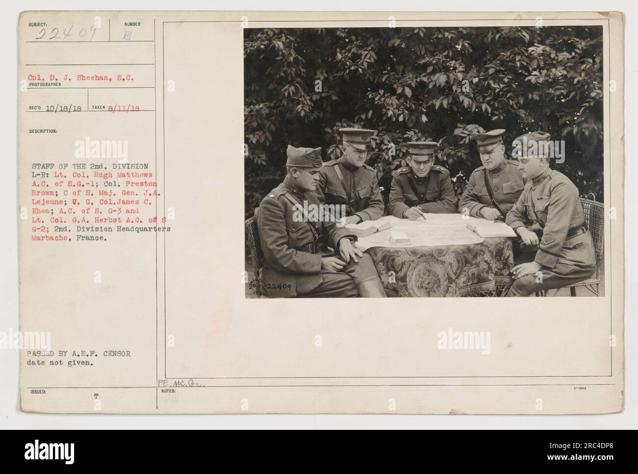 Lt col hugh matthews hi-res stock photography and images - Alamy
