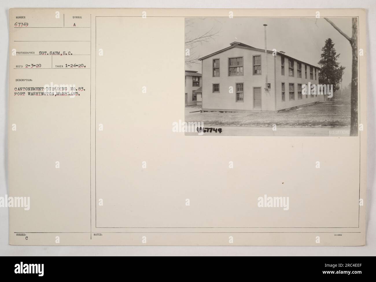 Washington barracks construction hi-res stock photography and images ...