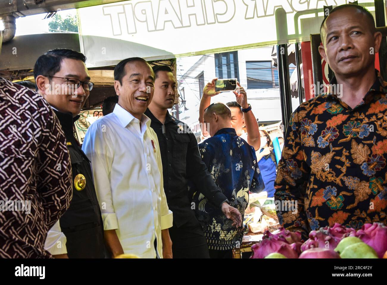 Bandung, West Java, Indonesia. July 12, 2023. The President of the ...