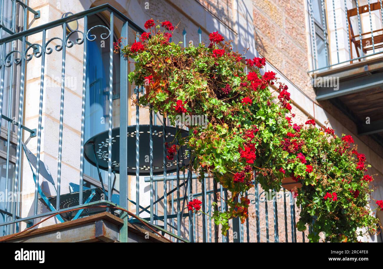 Israel, Jerusalem old narrow streets of Nahlaot historic neighborhood ...
