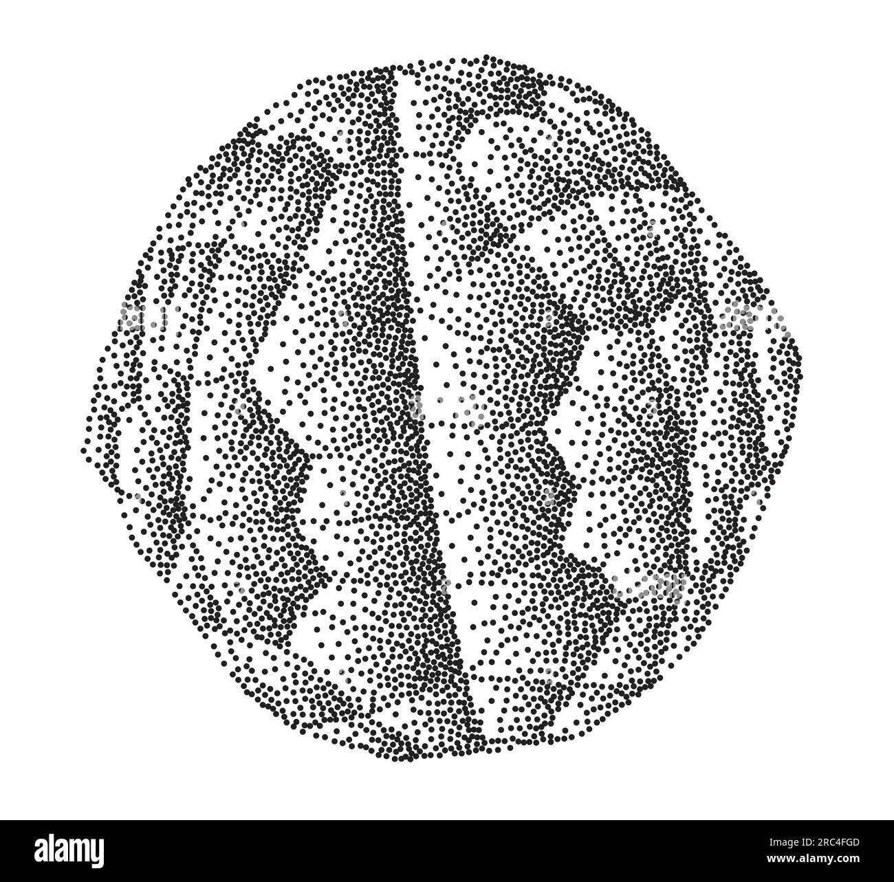 Wireframe sphere vector with stipple gradient Stock Vector Image & Art ...