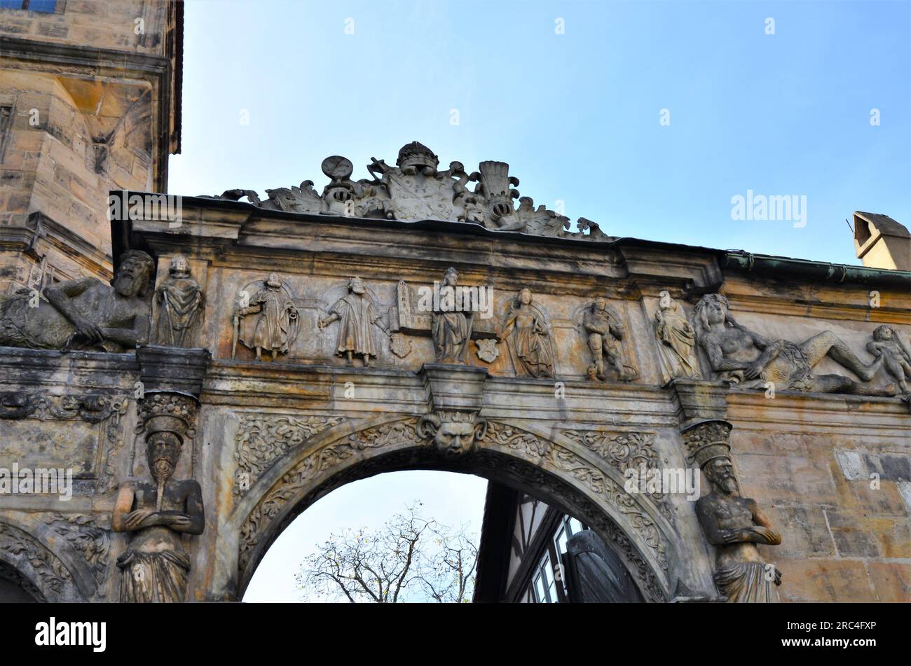 Old court (Alte Hofhaltung) - a historic building complex in Bamberg ...
