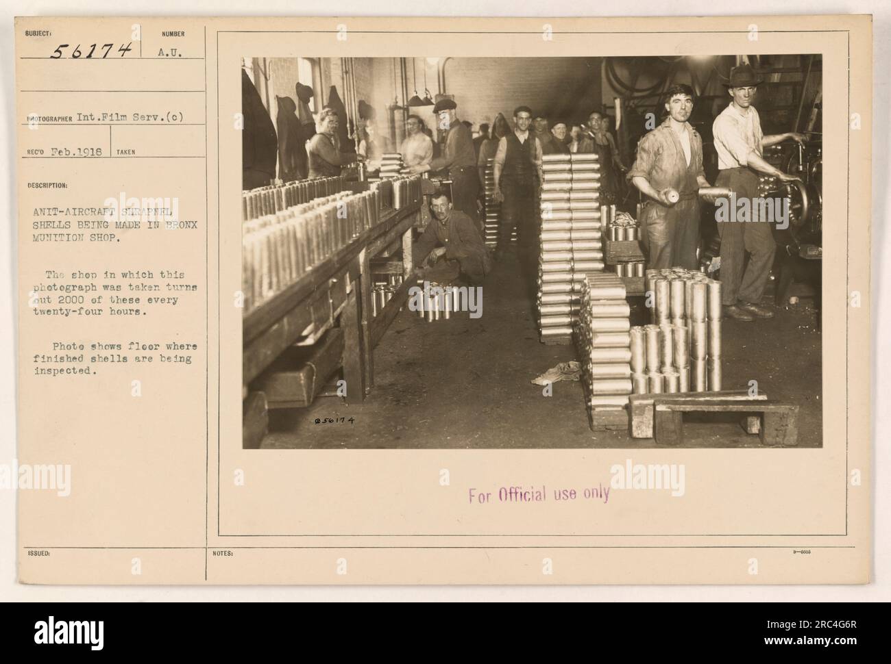 Shrapnel shells inspection hi-res stock photography and images - Alamy