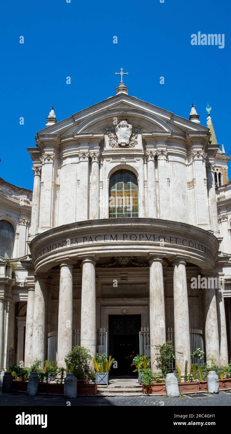 Rome, Lazio, Italy, The Chiostro del Bramante (Cloisters of Bramante ...