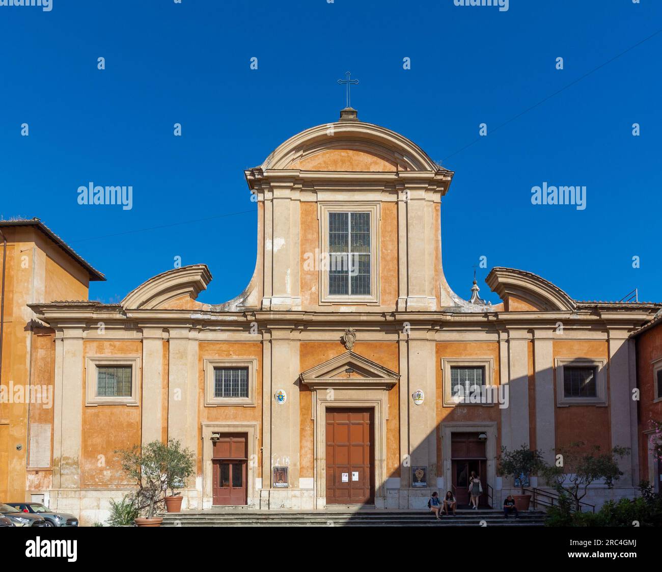 Rome, Lazio, Italy, San Francesco a Ripa, Church of Saint Francis of ...