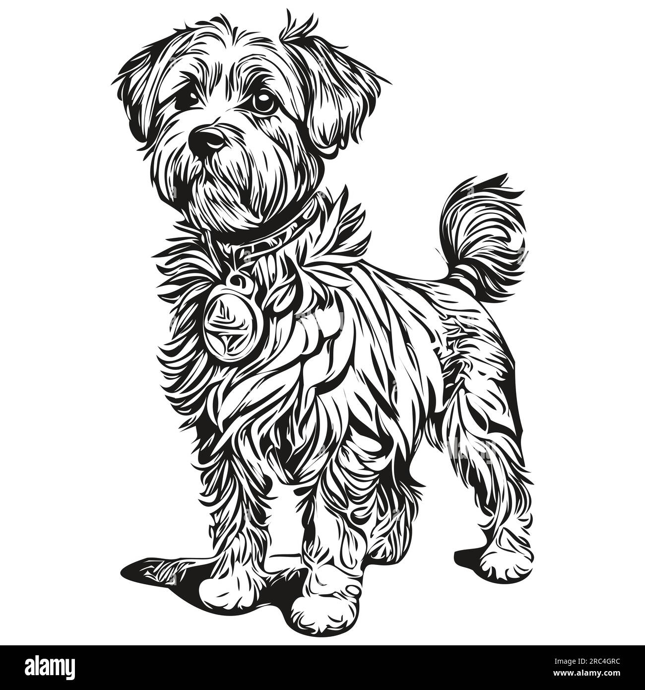 Terriers Stock Vector Images - Alamy