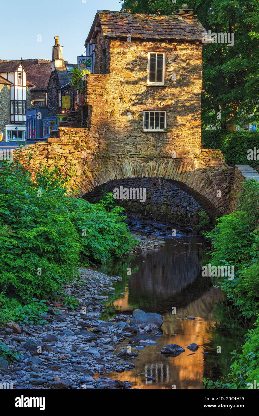 Daytime view of The Bridge House, Ambleside, Lake District National ...