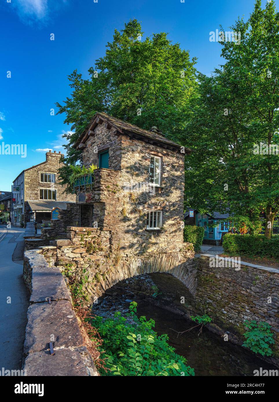 Daytime view of The Bridge House, Ambleside, Lake District National ...
