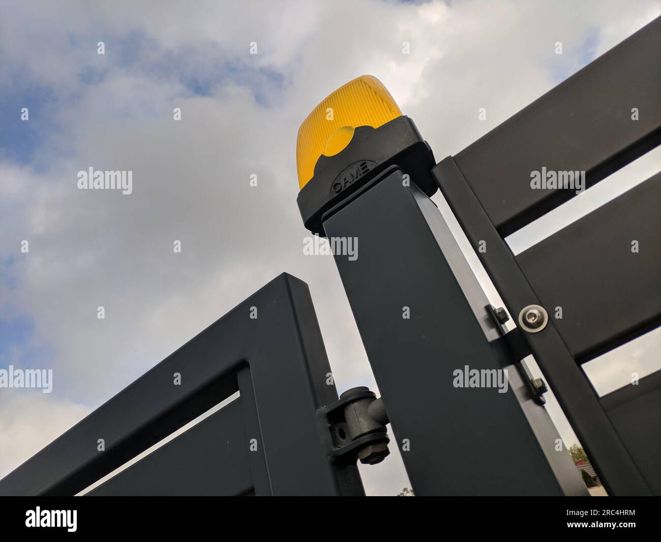 Modern gates hi-res stock photography and images - Alamy