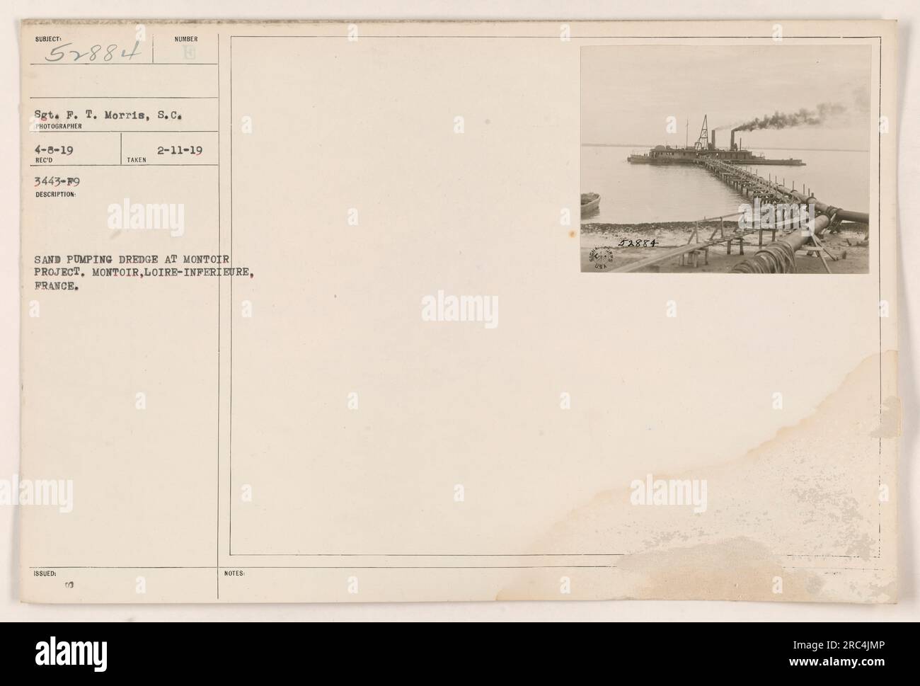 Sand pumping dredge hi-res stock photography and images - Alamy