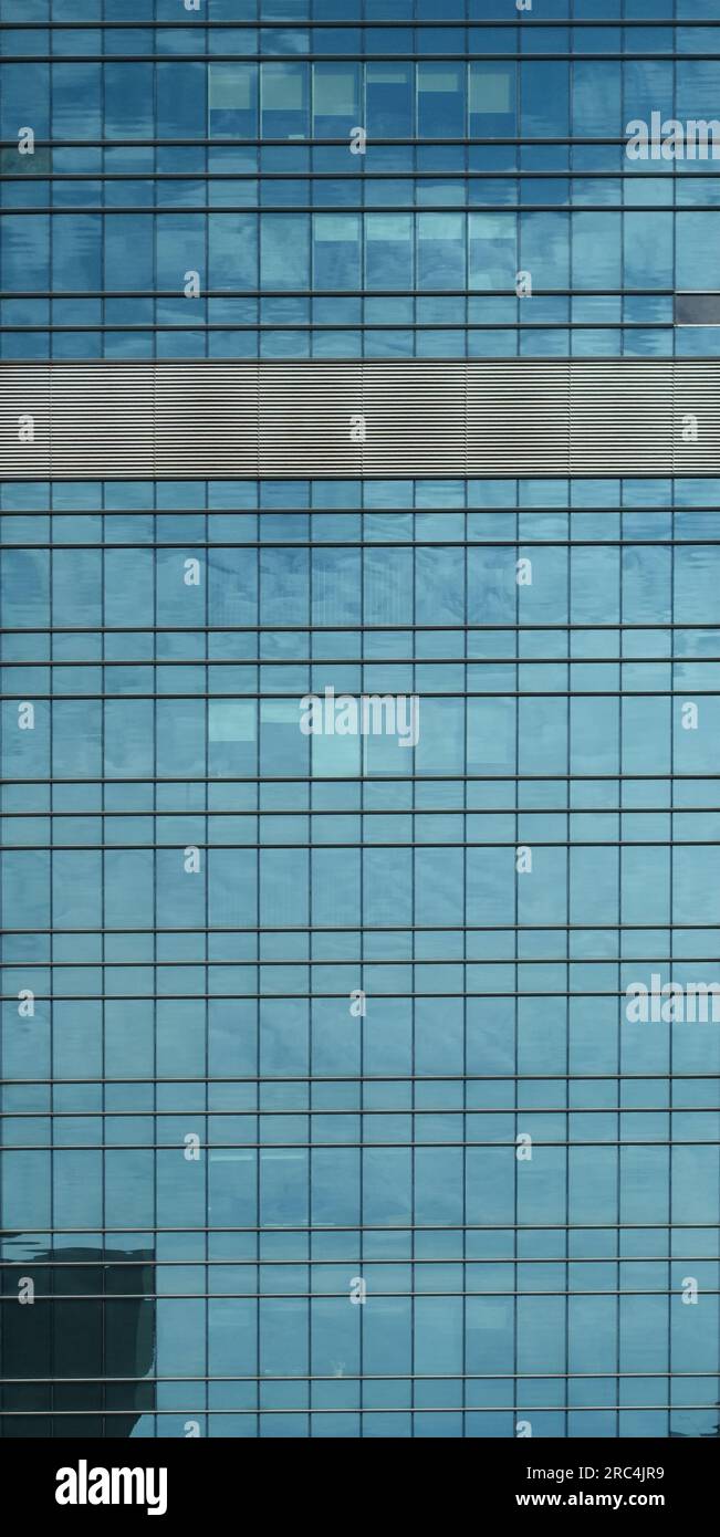 Texture of the glass facade of a skyscraper or office Stock Photo - Alamy