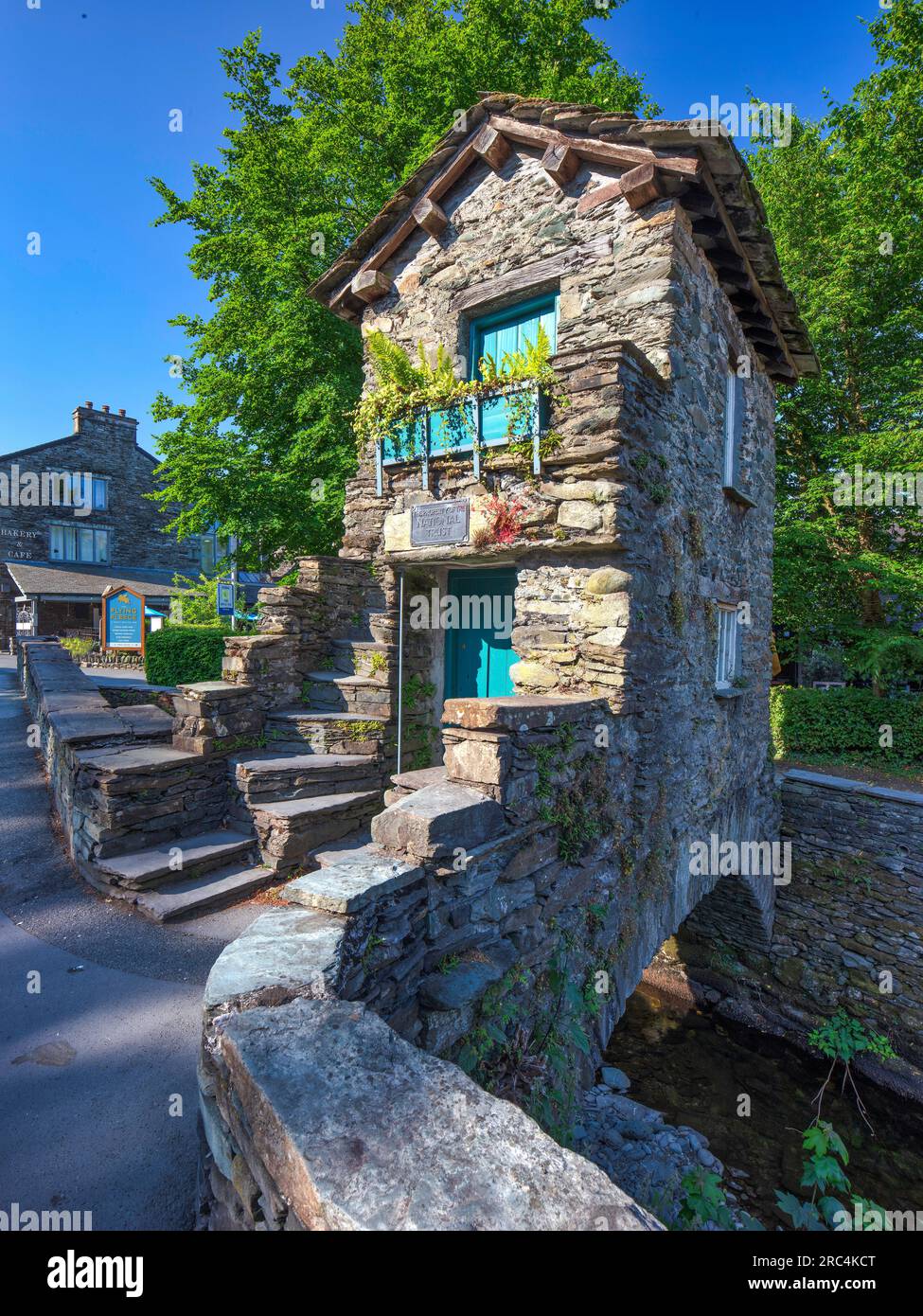 Daytime view of The Bridge House, Ambleside, Lake District National ...