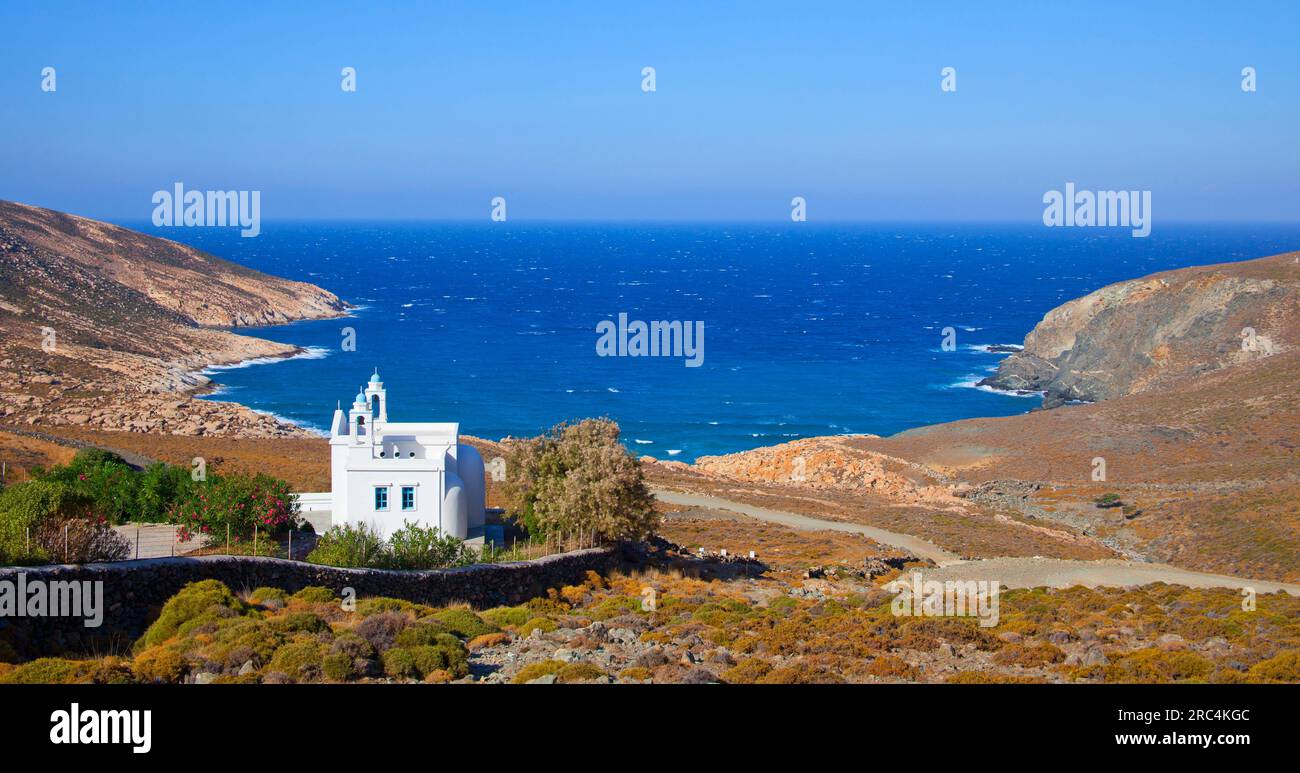 Livada Beach, Tinos Island, Greece Stock Photo - Alamy